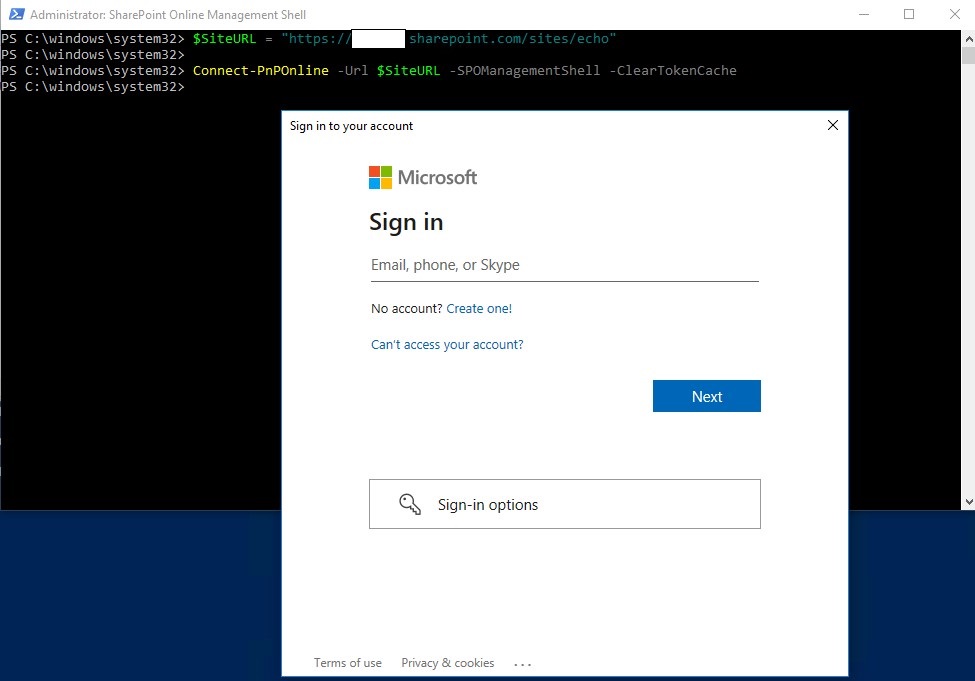 How to use different credentials in -useWebLogin - Microsoft Q&A