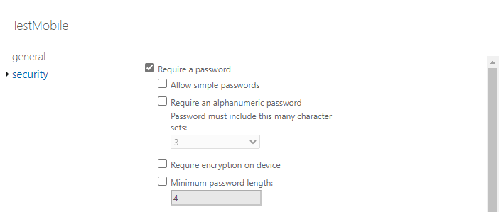 Exchange online mobile device mailbox policies vs. Intune compliance ...