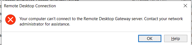 RD gateway is having a problem with license server - Microsoft Q&A