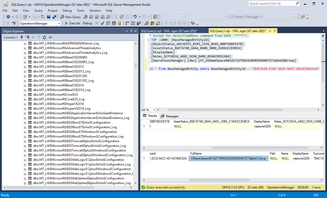 Scom 2019 Groups Dynamic Member Formula Empty Microsoft Qanda