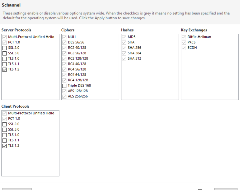 A Fatal Error Occurred While Creating A Tls Client Credential Microsoft Qanda