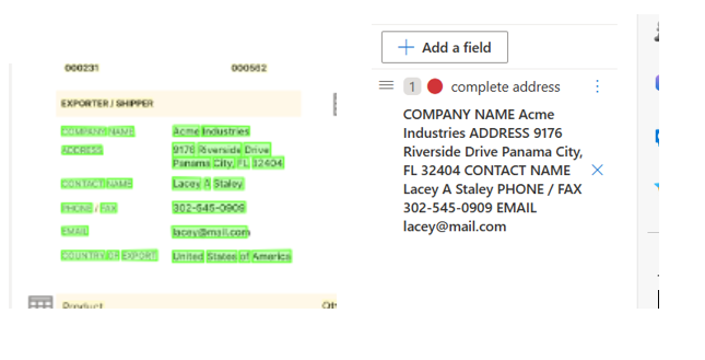 Grouping Fields In A Custom Model In Document Intelligence Microsoft Qanda