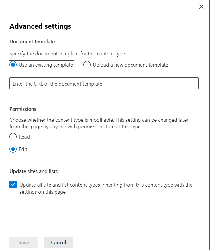 Inherit content types from hub to new sites - Microsoft Q&A