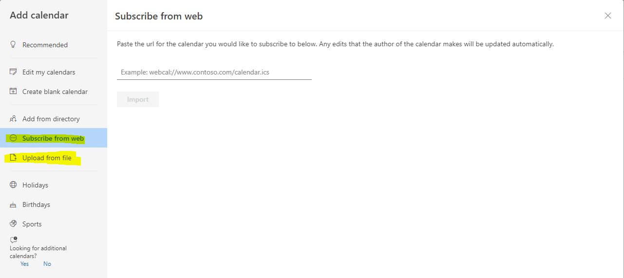 How do you import .ics files with new Outlook? - Microsoft Q&A