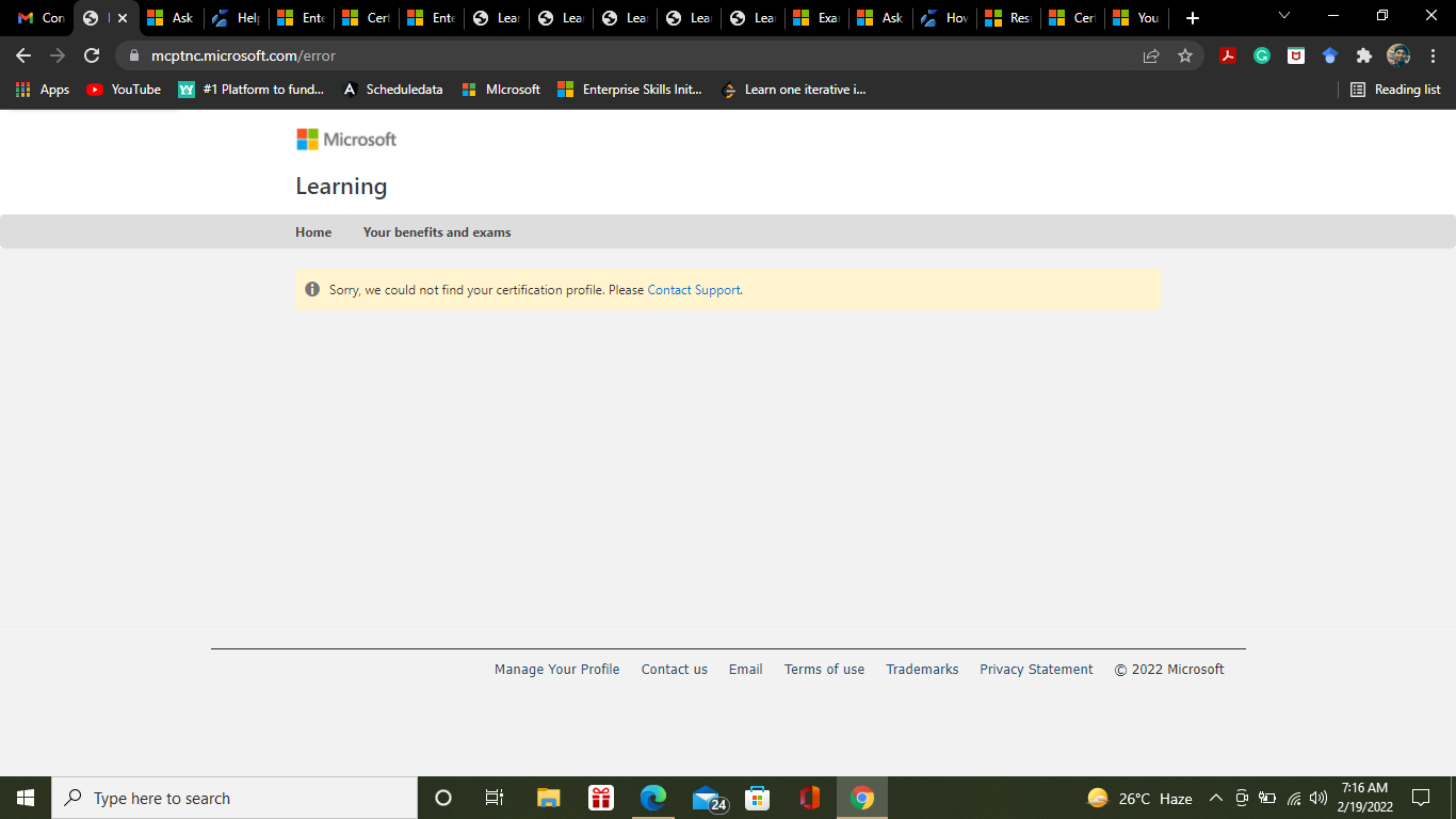 How to download the exam transcript ? I am not able to download ...
