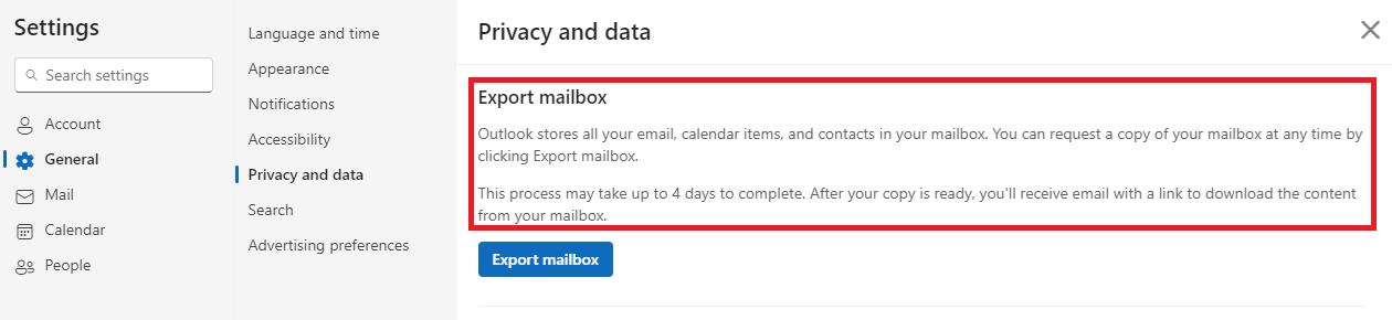 How to export bulk emails - Microsoft Q&A