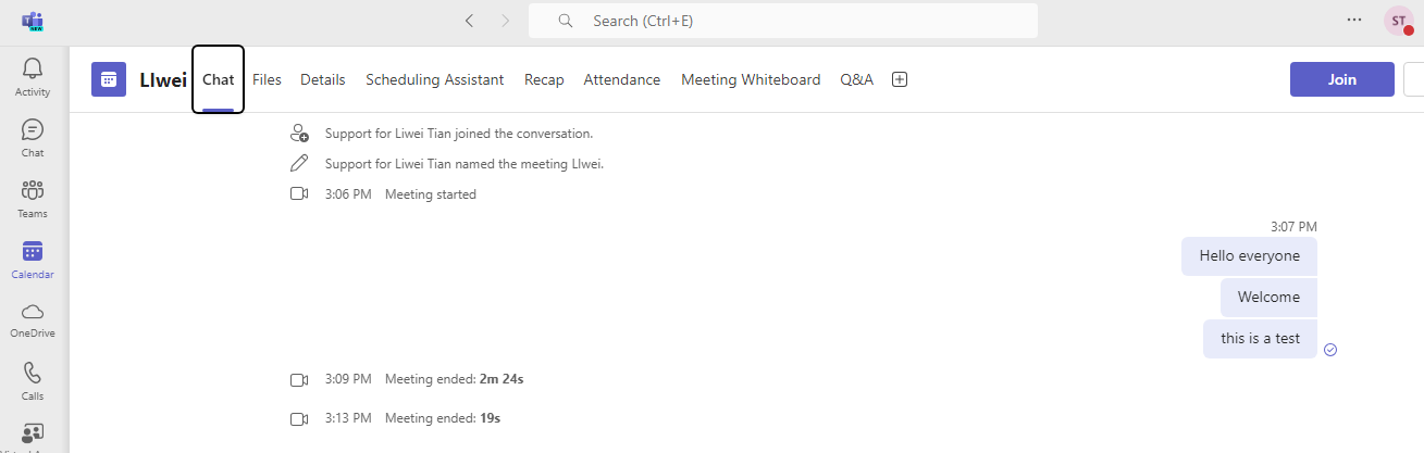 How to export a teams meeting chat to text format - Microsoft Q&A