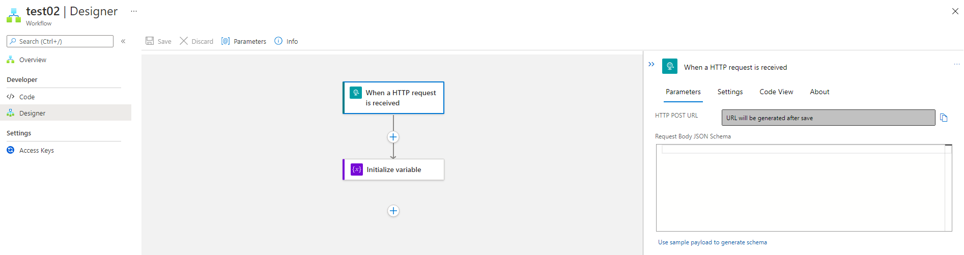 Workflow URL don't appear - Microsoft Q&A
