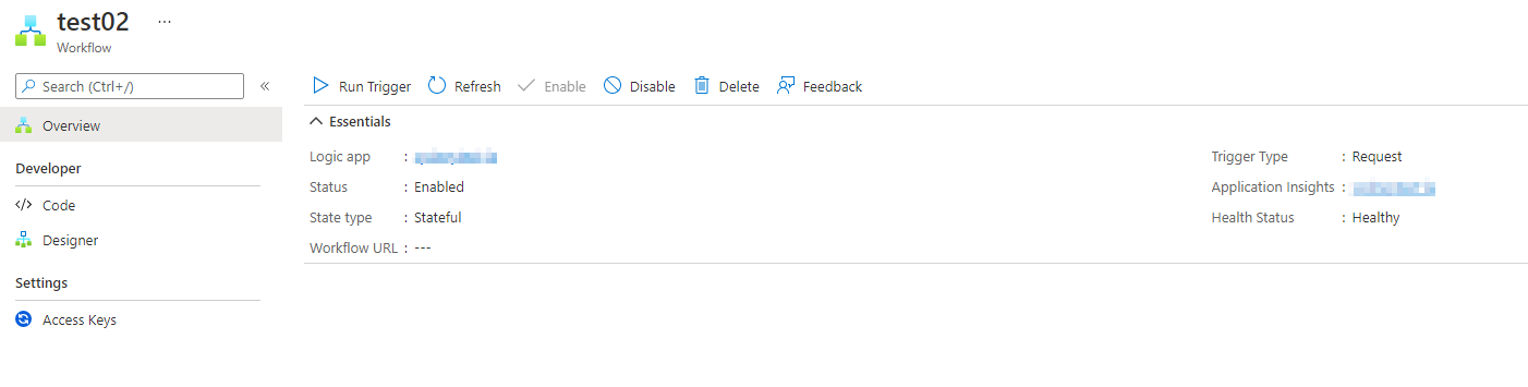 Workflow URL don't appear - Microsoft Q&A