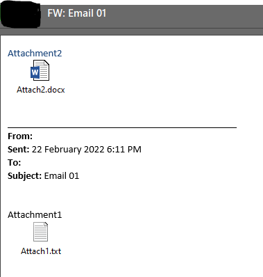 Reply email with attachments in rtf misplaces the content- Outlook 2016 ...