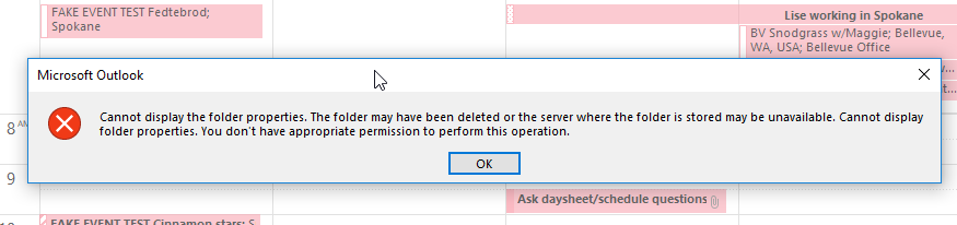 Shared calendar crashing desktop Outlook 2016 - Microsoft Q&A