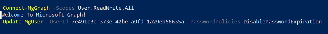 Disable Password Expiration On Specific Accounts Microsoft Qanda