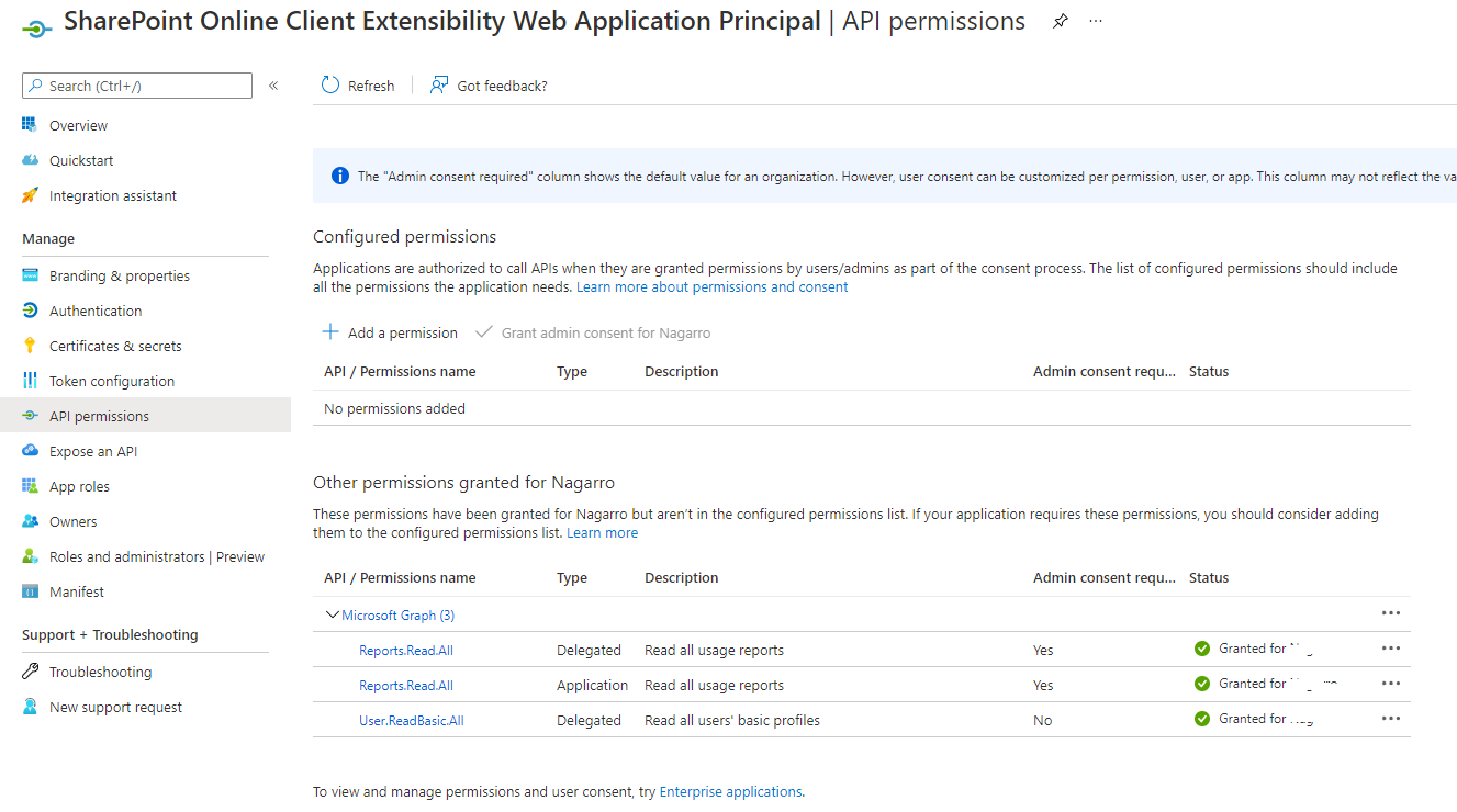 S2SUnauthorized error while retrieving Microsoft 365 usage reports via ... S2SUnauthorized error while retrieving Microsoft 365 usage reports via ...