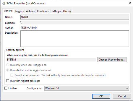 ps1 start-process not working as expected in task scheduler - Microsoft Q&A