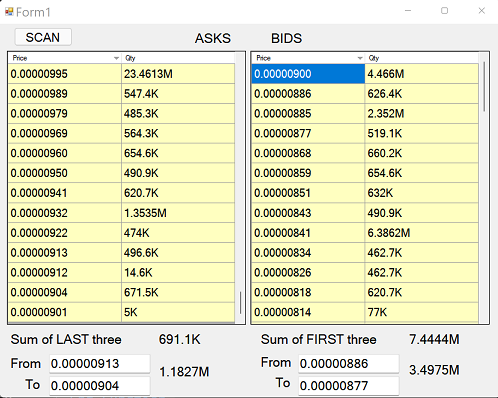 How to make a sum of the first 3 and last 3 splitted string lines of 2 richtextboxes - Microsoft Q&A