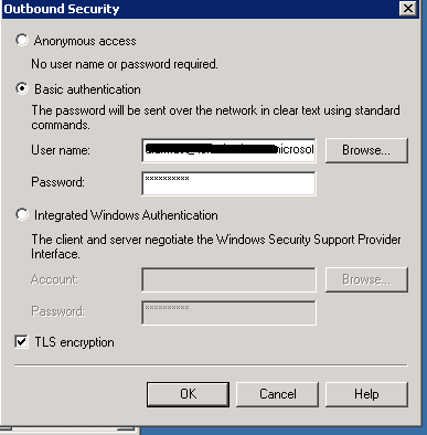 Configuration TLS 1.2 virtual smtp relay - Microsoft Q&A