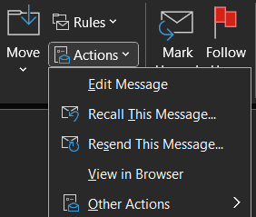 How do I resend a message? - Microsoft Q&A
