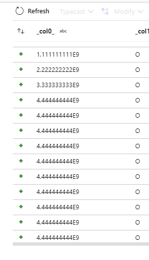 Excel Mapping Data Flow Schema Is Set As Text But Value Has Been 4474
