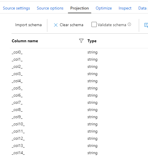 Excel Mapping Data Flow Schema Is Set As Text But Value Has Been 9889