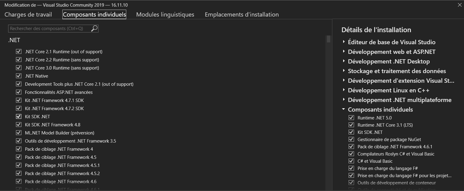 Unable to migrate an aspnetcore 2.2 application - Microsoft Q&A