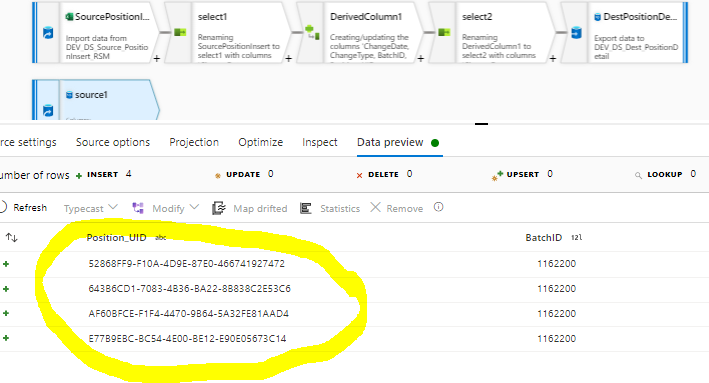 Copy value to one column from another source column in DataFlow in Azure Data Factory ...