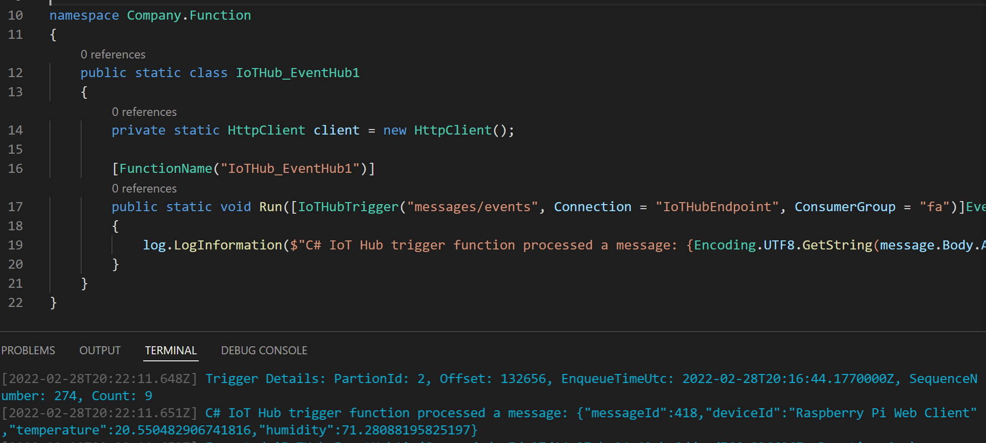 Azure Function V3 Net Core Microsoft Qanda 0444