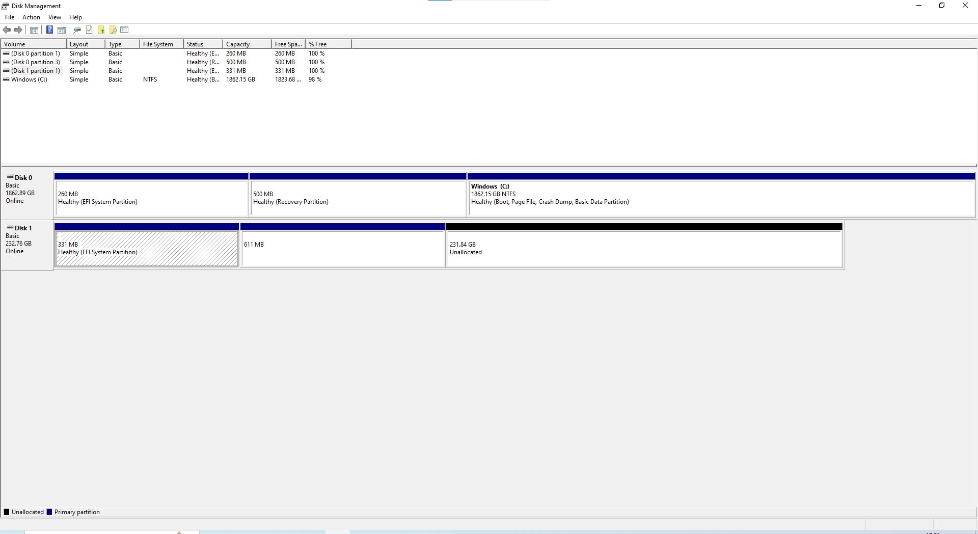 How to fix system and boot partitions on separate drives? - Microsoft Q&A