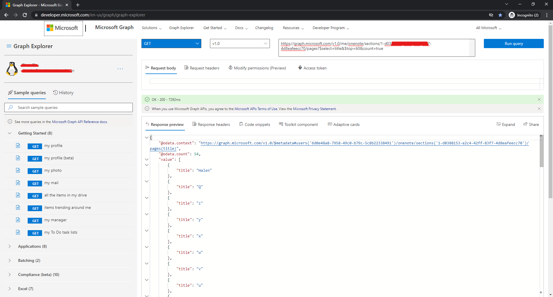 OneNote Graph Sync Issues - Microsoft Q&A