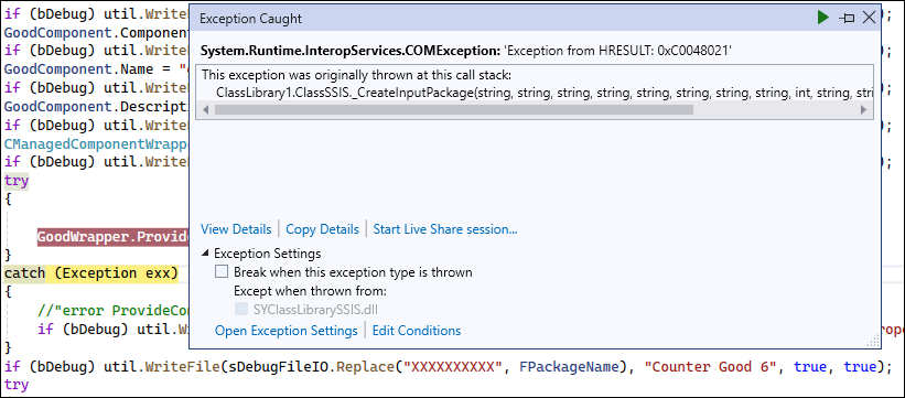 Create SSIS dataflow programatically - Microsoft Q&A Create SSIS dataflow programatically - Microsoft Q&A