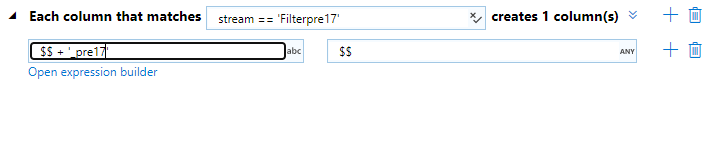 How can you dynamically name columns by source in a data mapping flow ...