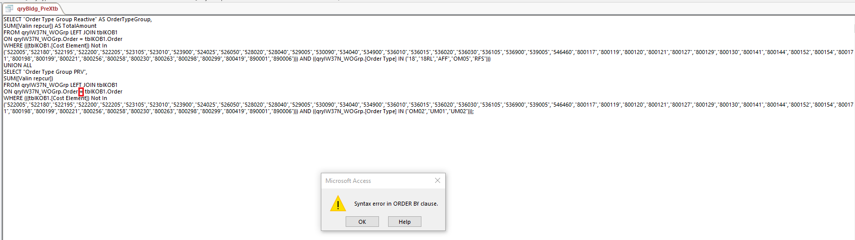 Crosstab Query - Microsoft Q&A