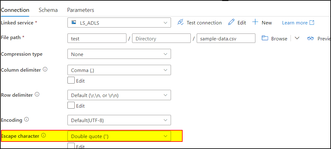 Adf Pipeline Failing To Read Csv File If A Column Values Contains Comma 6443
