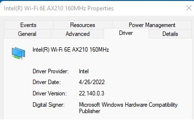 Windows 11 with AX210/AX211 unable to see 6GHz network using the latest ...