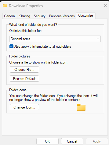 How do I stop File explorer from changing folder type? - Microsoft Q&A