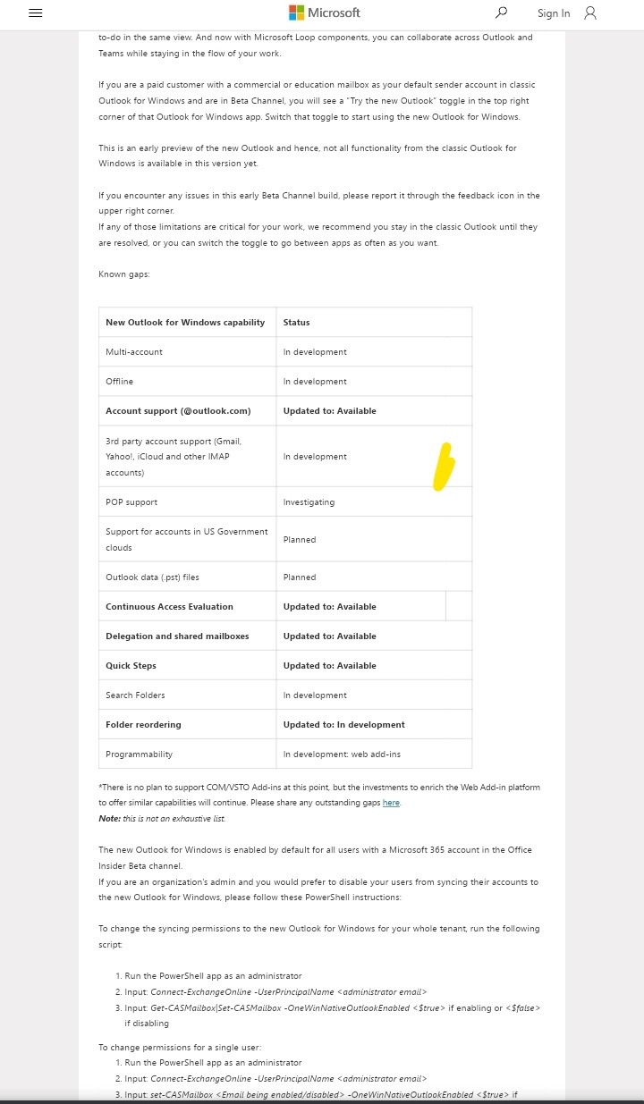 Setting up outlook to receive ISP mail - Microsoft Q&A