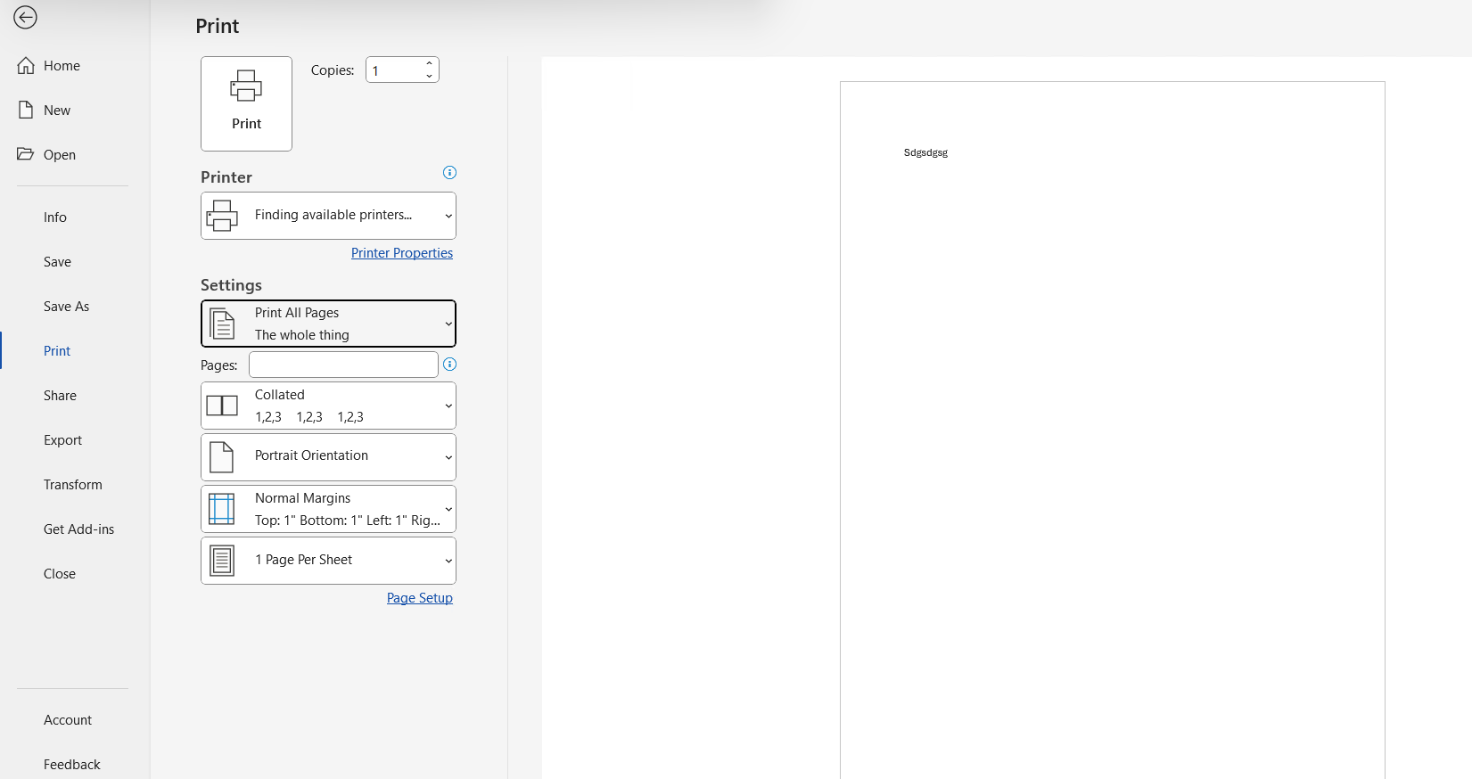 Review pane with comments cannot be hidden when printing PDF in new ...