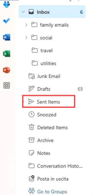 How do I view Sent mail please? - Microsoft Q&A