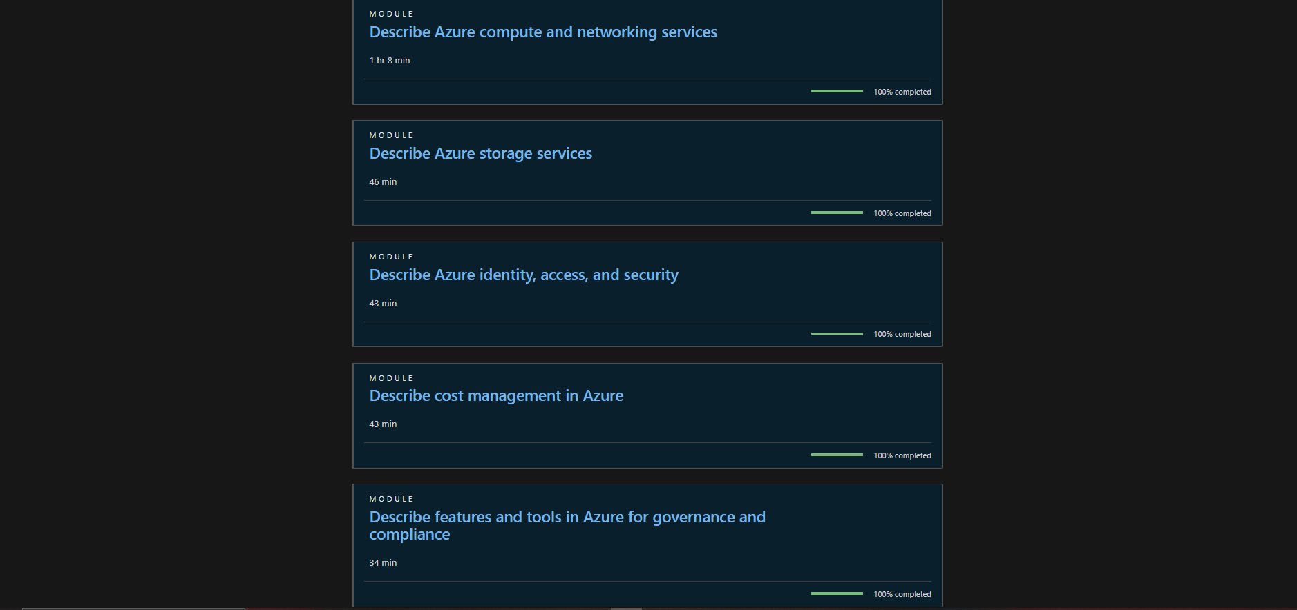 Not showing 11/11 completed - Microsoft Q&A