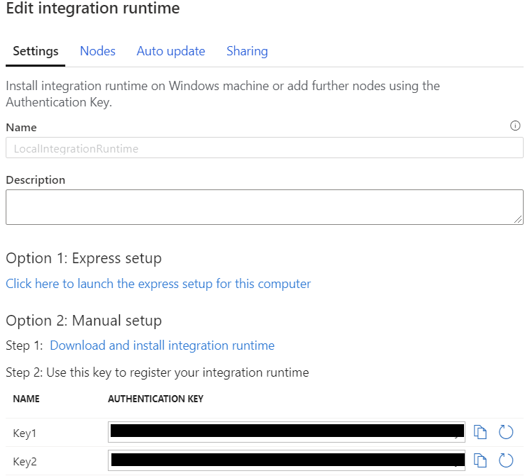 Cannot register Azure Integration Runtime - Microsoft Q&A