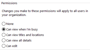 Shared Calendar Improvements and access rights level - Microsoft Q&A