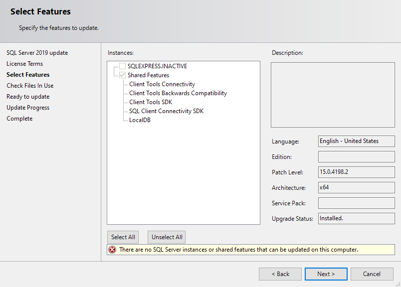 SQL Serwer KB4583458 install error 0x80070643. - Microsoft Q&A