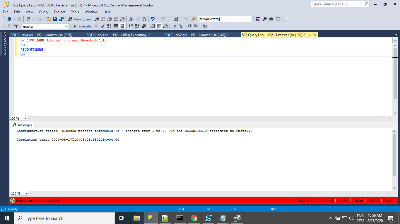 Blocked process report. - Microsoft Q&A Blocked process report. - Microsoft Q&A