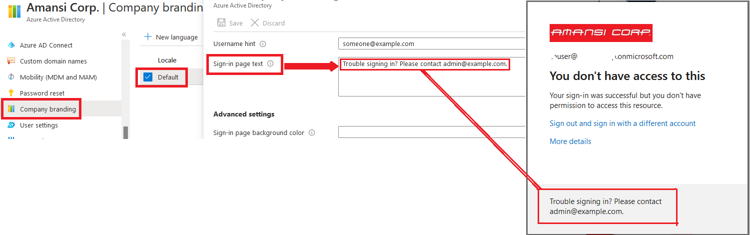 Change message in CA policy Intune - Microsoft Q&A