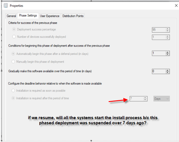 osd task sequence phased deployment resume but past deadline - what happens? - Microsoft Q&A