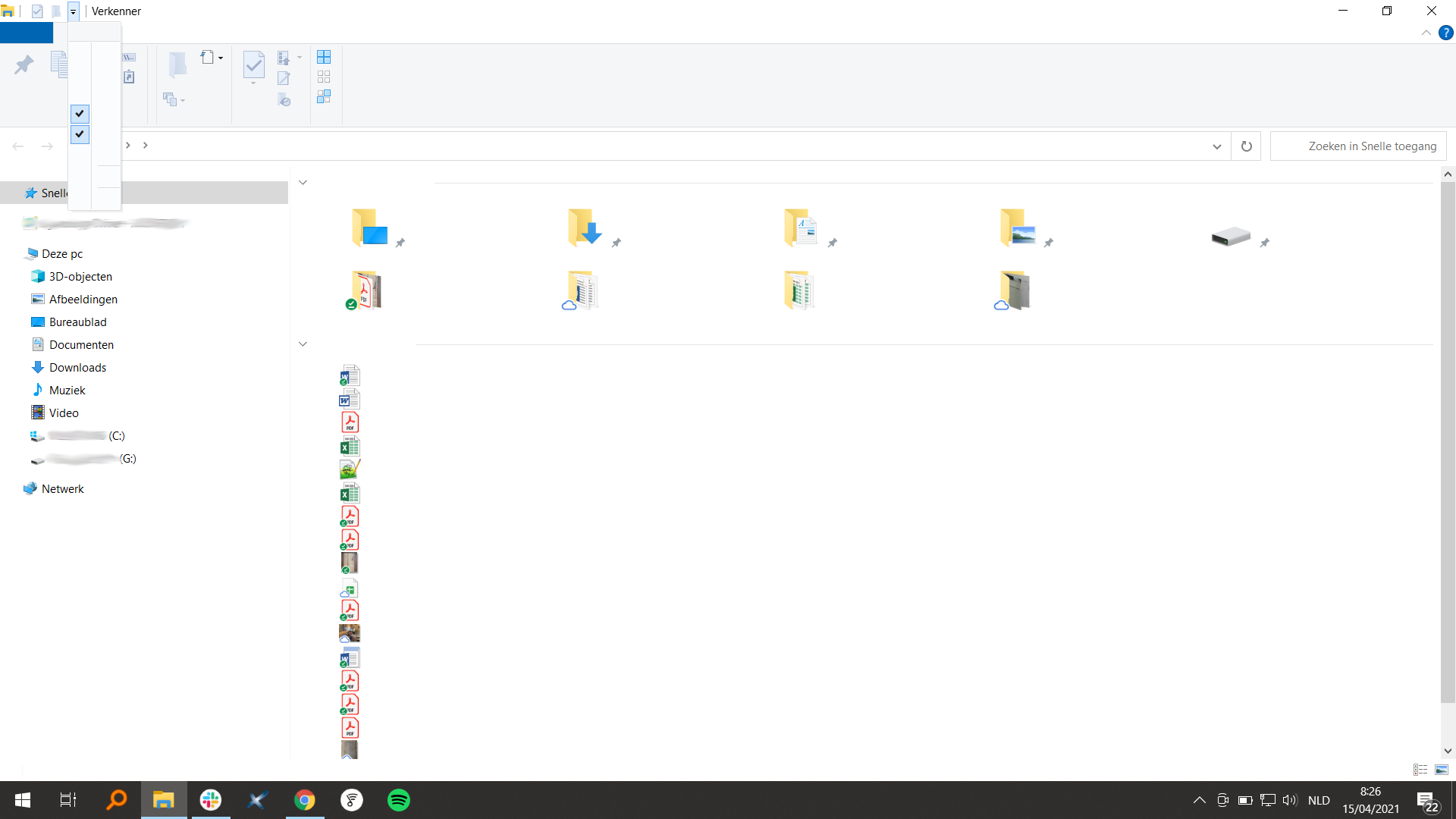 Filenames and text missing in File Explorer after Win 10 update ...