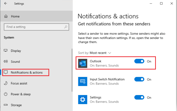 Office 2019 Pro Plus - Outlook didn't not get Alert - Microsoft Q&A