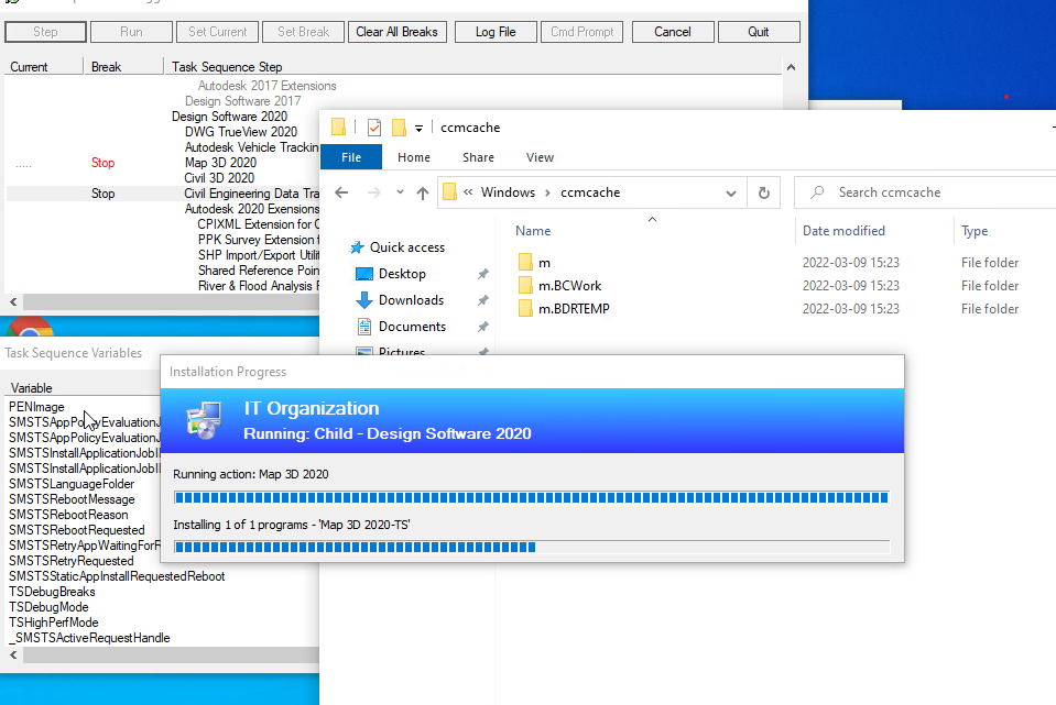 Creating An Application Task Sequence Doesnt Install Application