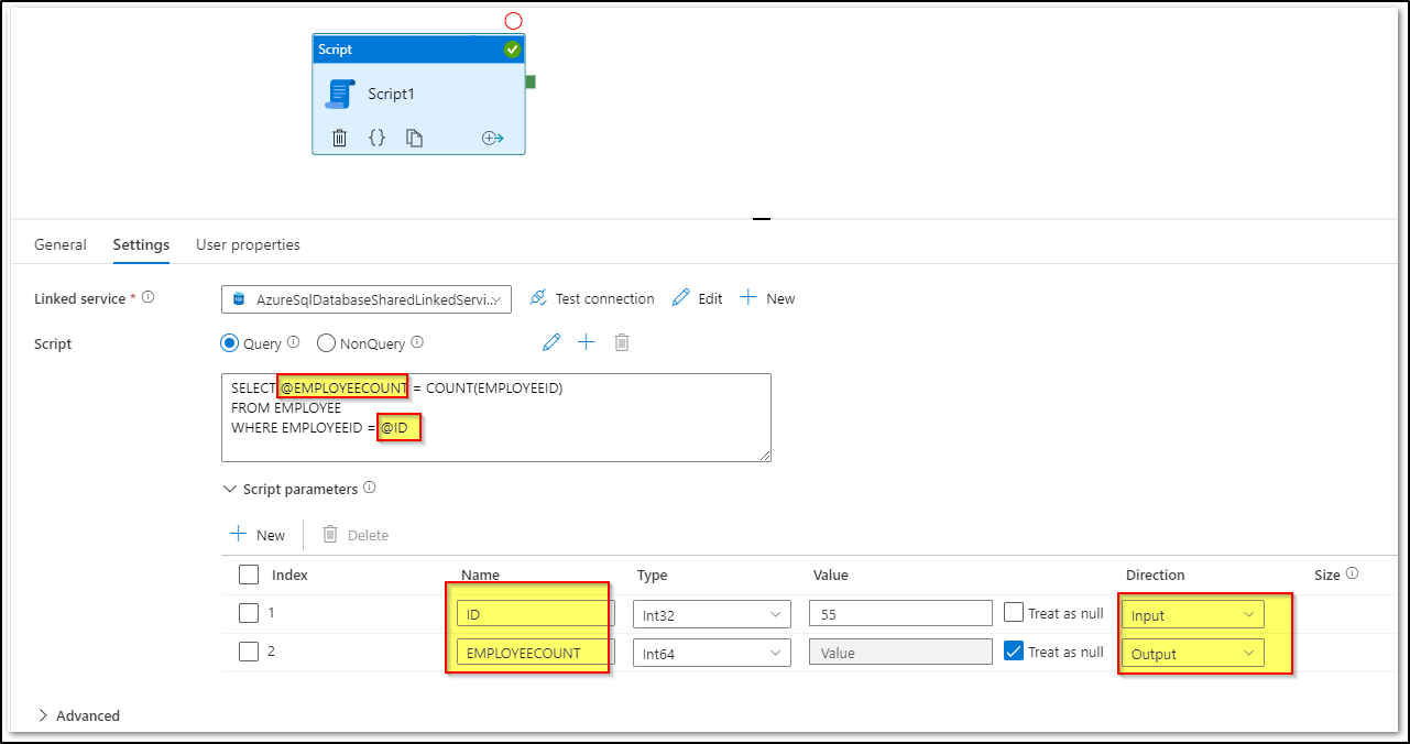 Script Activity Parameter Not Working For Sql Source Microsoft Qanda