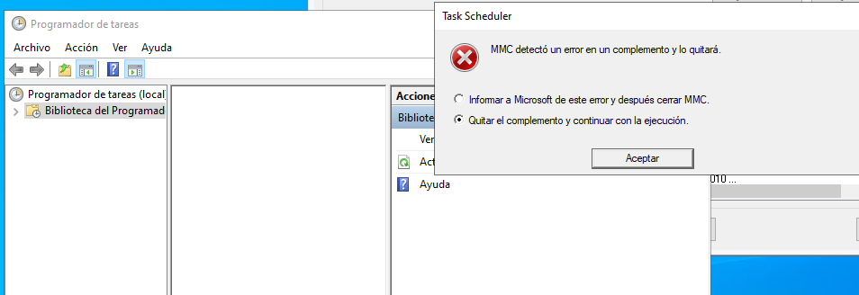 Task Manager throws error at launching - Microsoft Q&A