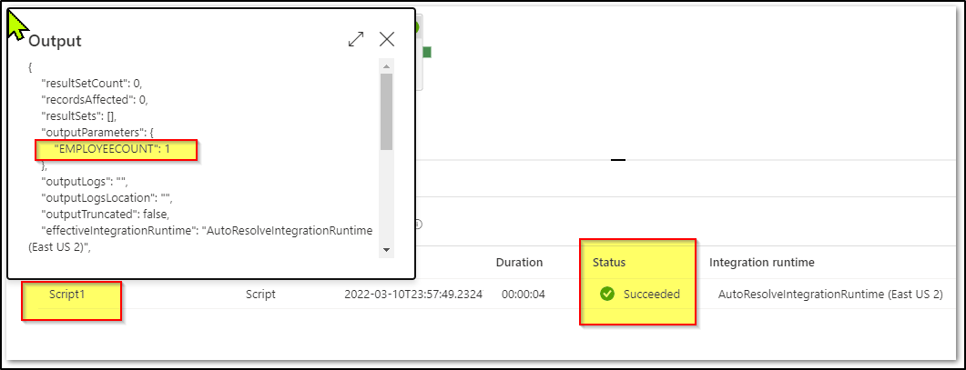 Script Activity Parameter Not Working For Sql Source Microsoft Qanda